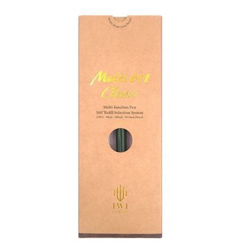 Interact Multifunctional Pen IWI Classic Multi 611 Green 9S611-4G