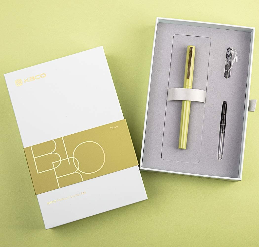 Kaco Brio Fountain Pen Khakhi