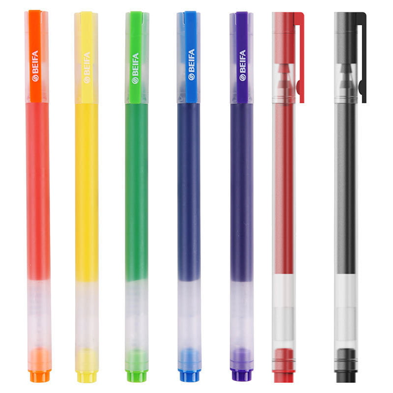 Beifa Jumbo Multicolor Gel Pens 0.5 GA329800