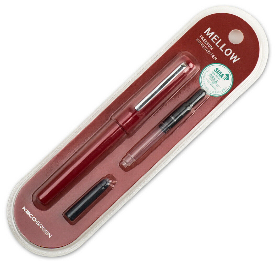 Kaco Mellow Fountain Pen Red