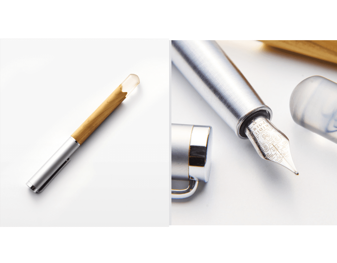 Thuja Wood Landscape Fountain Pen