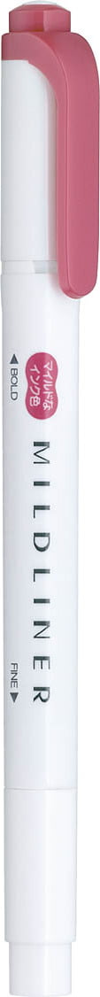 Zebra Mildliner Mild Red WKT7-MR