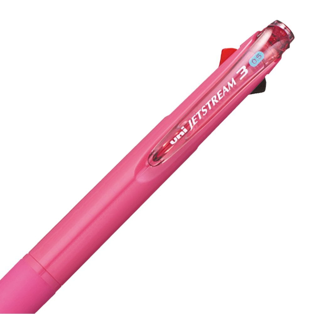 Uni-ball Jetstream 3-color Ballpoint pen 0.5 Rose Pink
